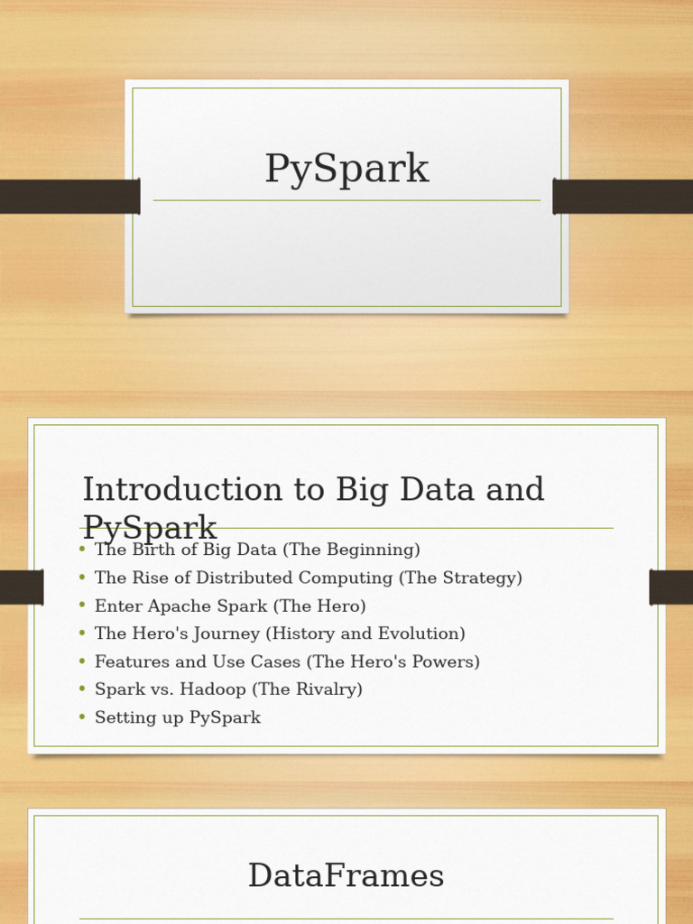 Py Spark | PDF | Apache Spark | Information Technology Management Py Spark | PDF | Apache Spark | Information Technology Management