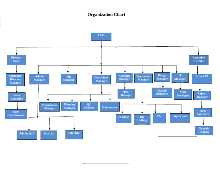Organizational Chart | PDF