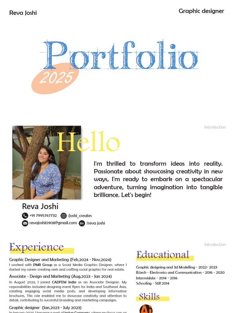 Reva Portfolio'25 | PDF | Design | Graphic Design