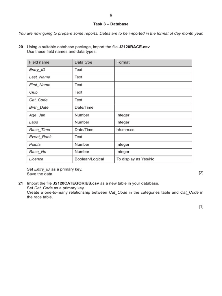MJ2021 DB | PDF | Comma Separated Values | Data Type