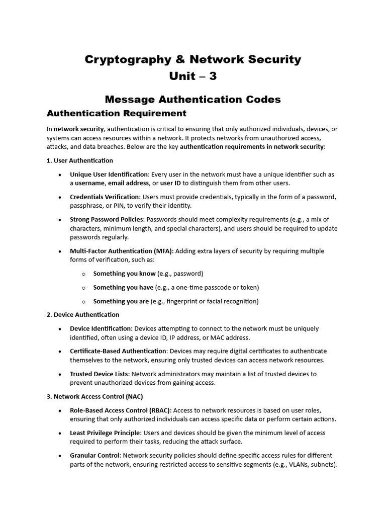 Unit -3 (MCA -2nd Yr) | PDF | Public Key Cryptography | Cryptography Unit -3 (MCA -2nd Yr) | PDF | Public Key Cryptography | Cryptography