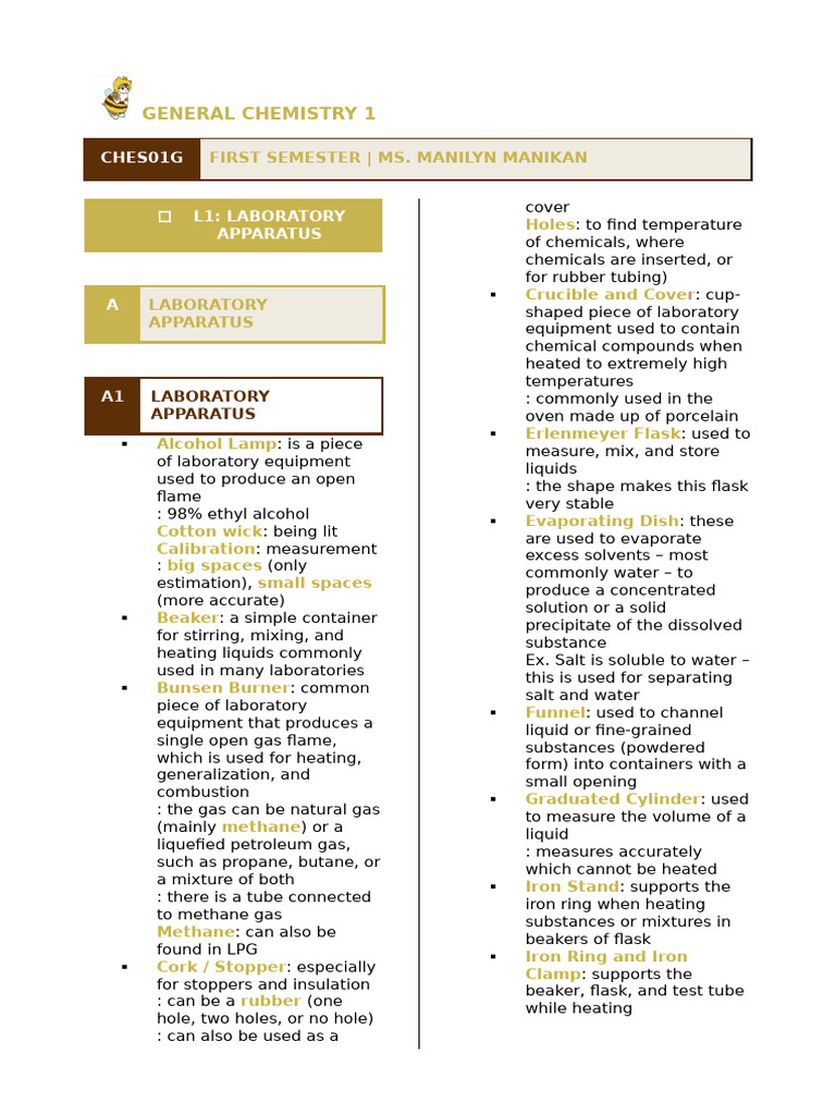 (CHES01G) General Chemistry 1 | PDF | Atoms | Ion