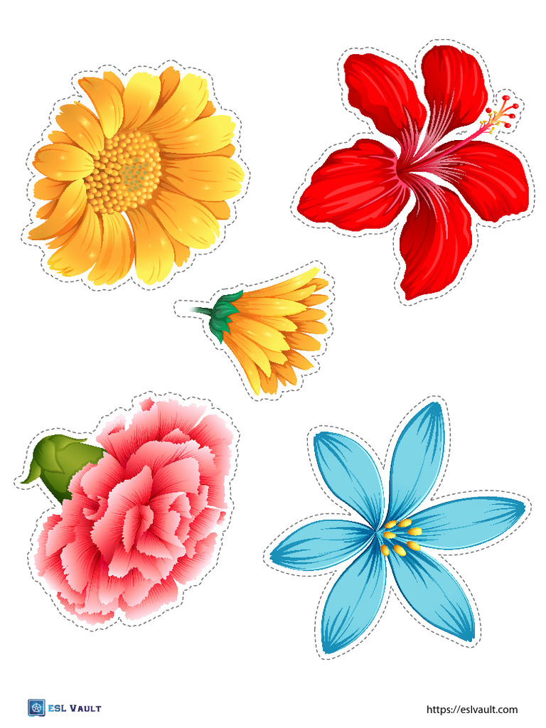 Free Printable Flowers | PDF