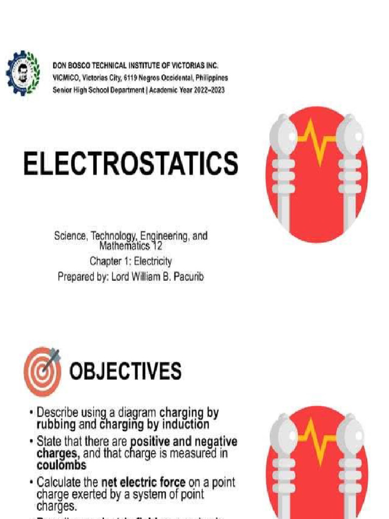 Electrostatics | PDF