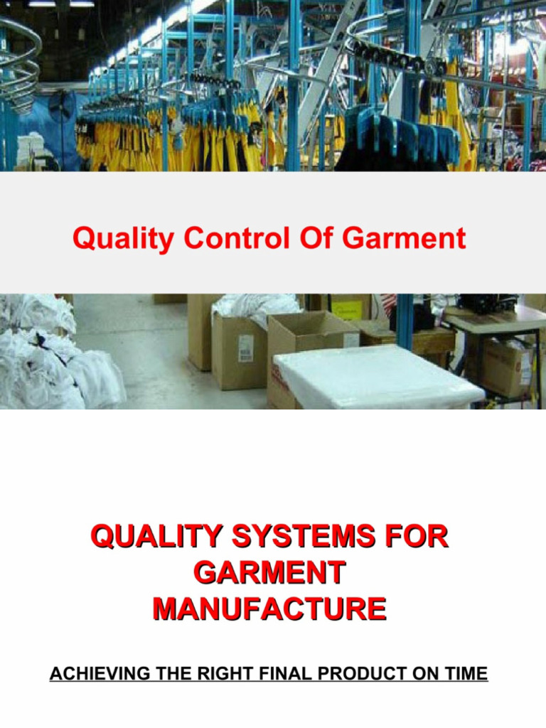 QC Garment | PDF