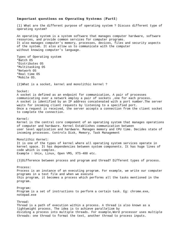 Osdocument | PDF | Process (Computing) | Scheduling (Computing)