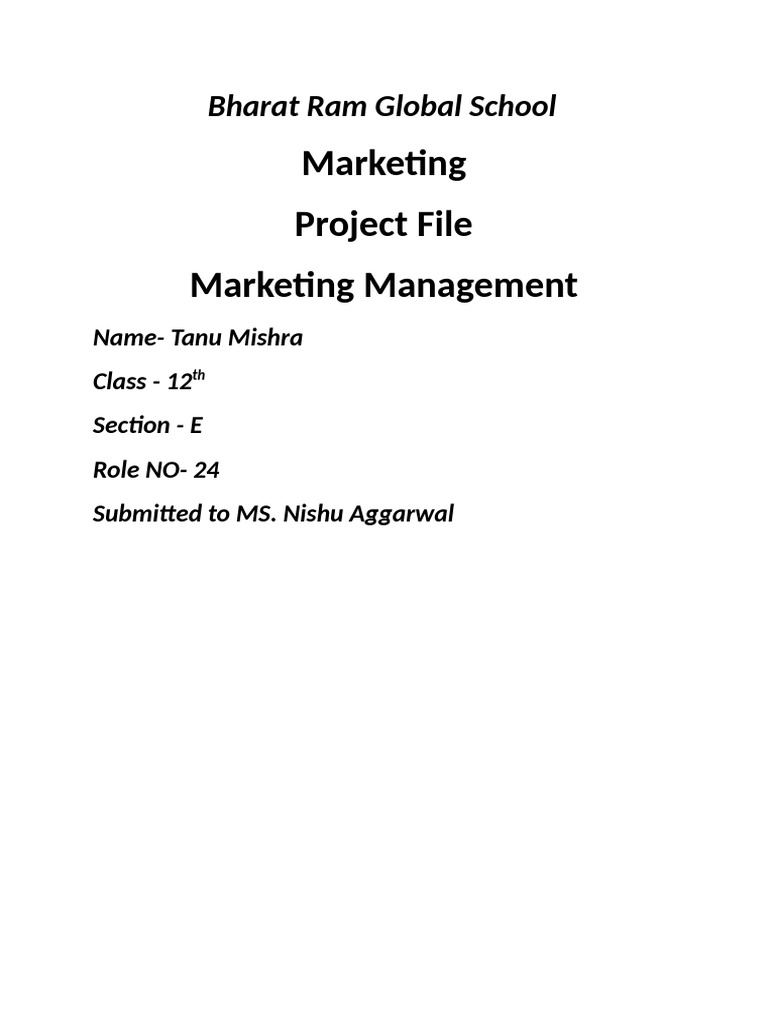 Apple Inc. Marketing Management Project | PDF | Apple Inc. | Steve Jobs