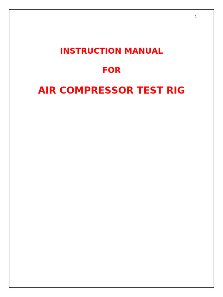 2 Stage Air Compressore Modified 2 | PDF | Pressure Measurement | Pressure