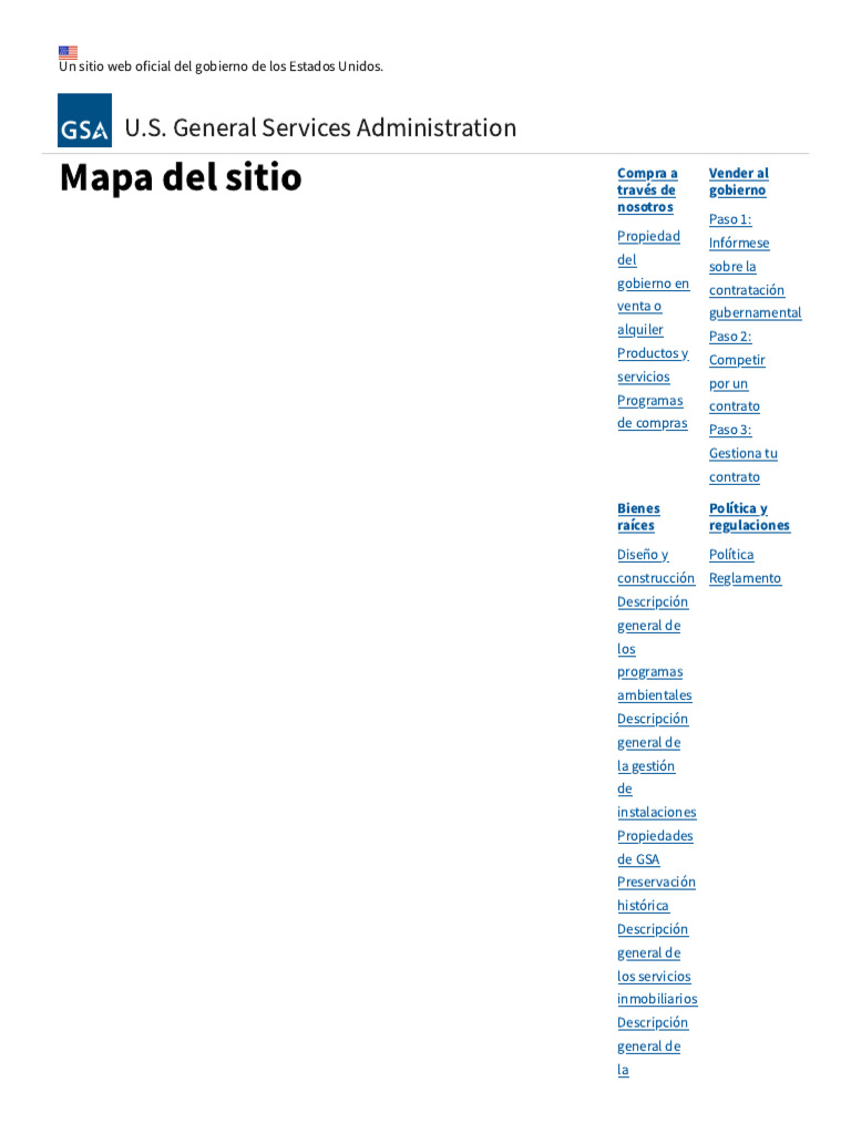 LAS ENSEÑANZAS DE LIZ@Mapa Del Sitio - GSA | PDF | Administración de ...