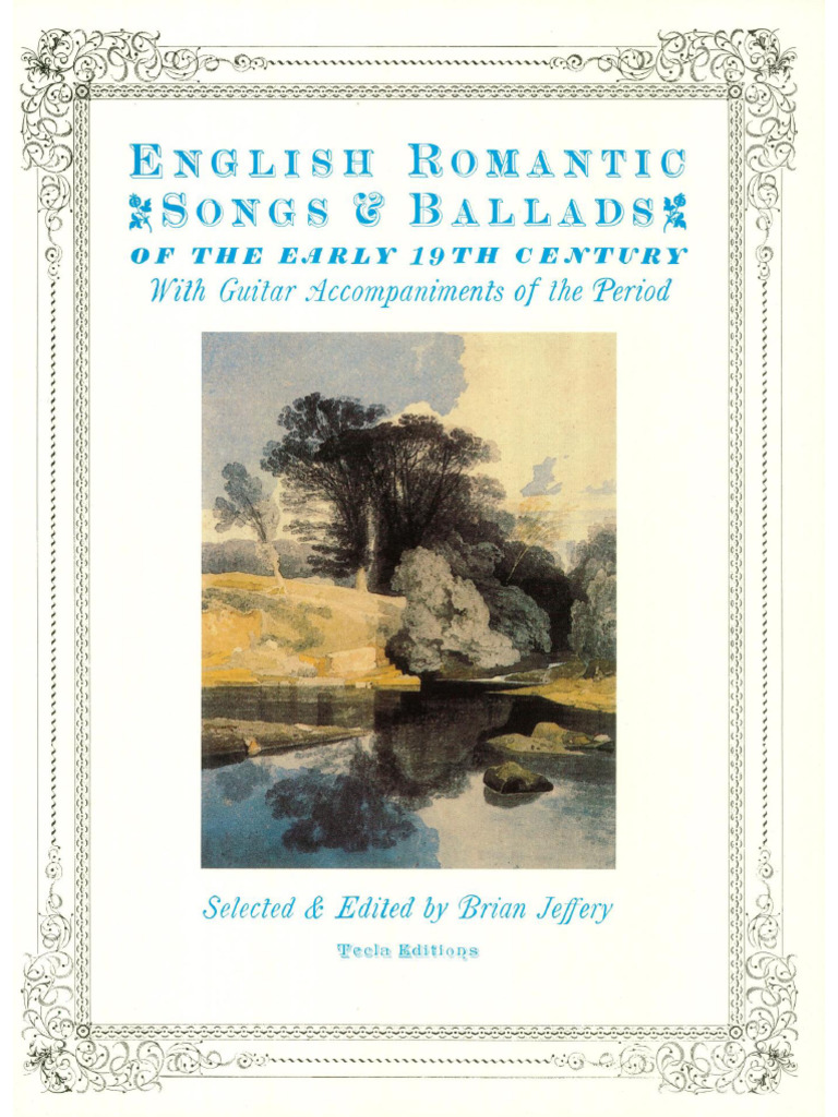 Early 19th Century English Ballads | PDF