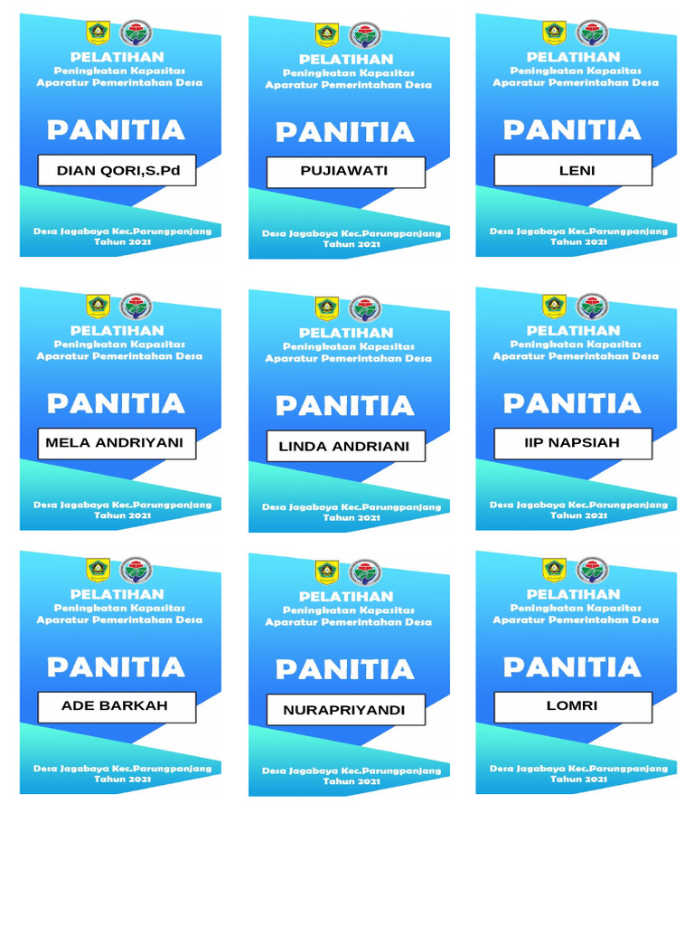PRINT NAMETAG | PDF