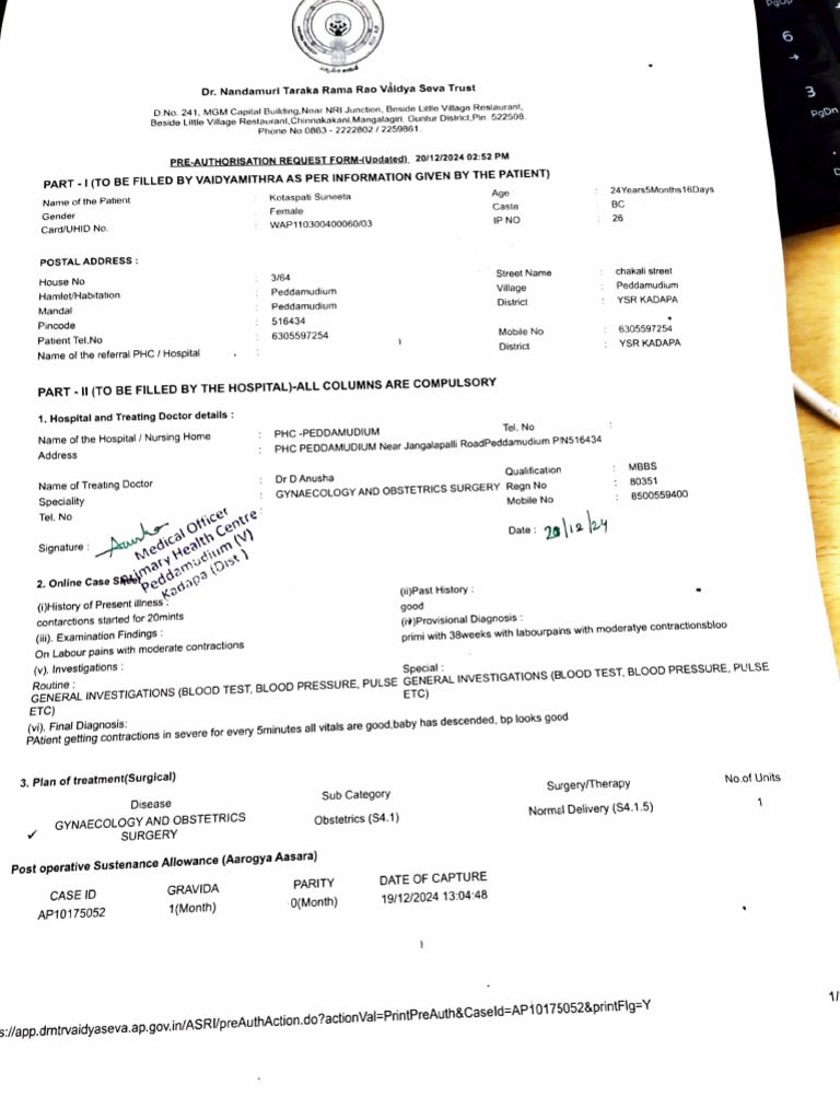 updated Pre Auth form | PDF | Medical Diagnosis | Social Programs
