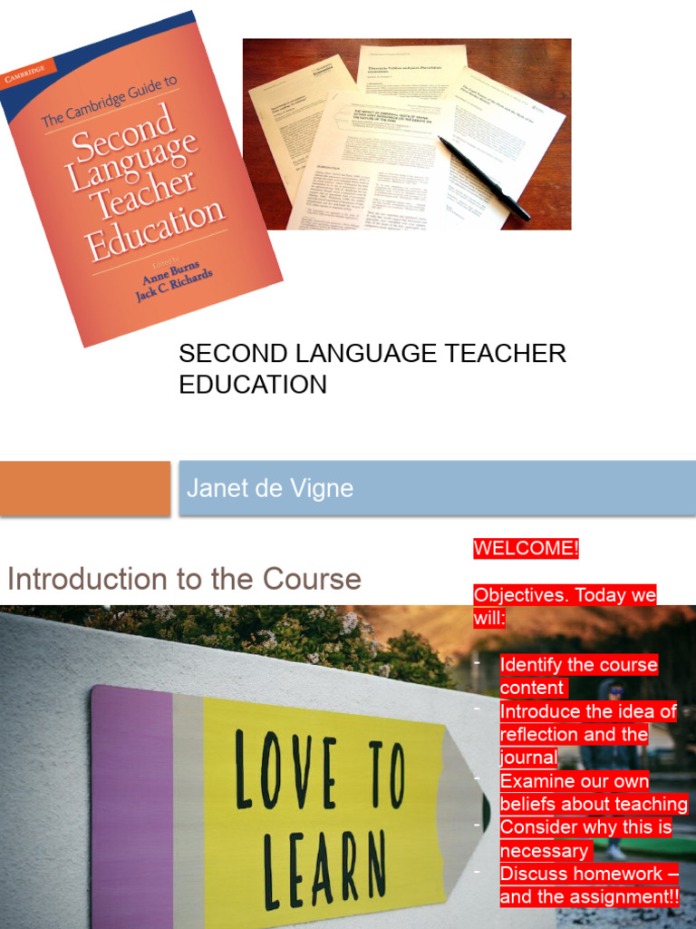 SLTE Week 1 Slides A - Tagged | PDF | Teachers | Pedagogy