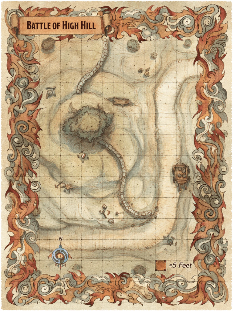 046 Map 3.02 Battle of High Hill Player | PDF
