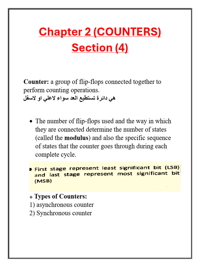 section 4 | PDF | Electronic Engineering | Digital Electronics