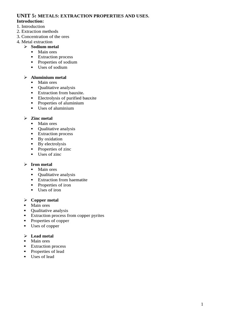 2. Engineering Materials NOTES cert 1,2 cls | PDF | Sodium | Aluminium