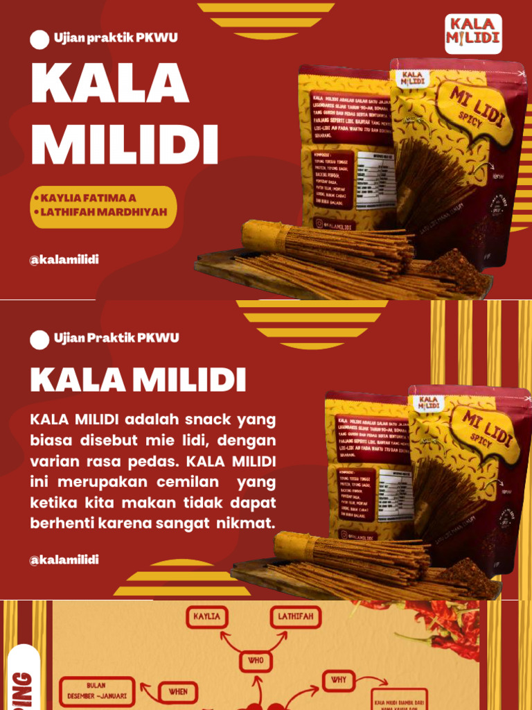 Kala Milidi Presentasi | PDF