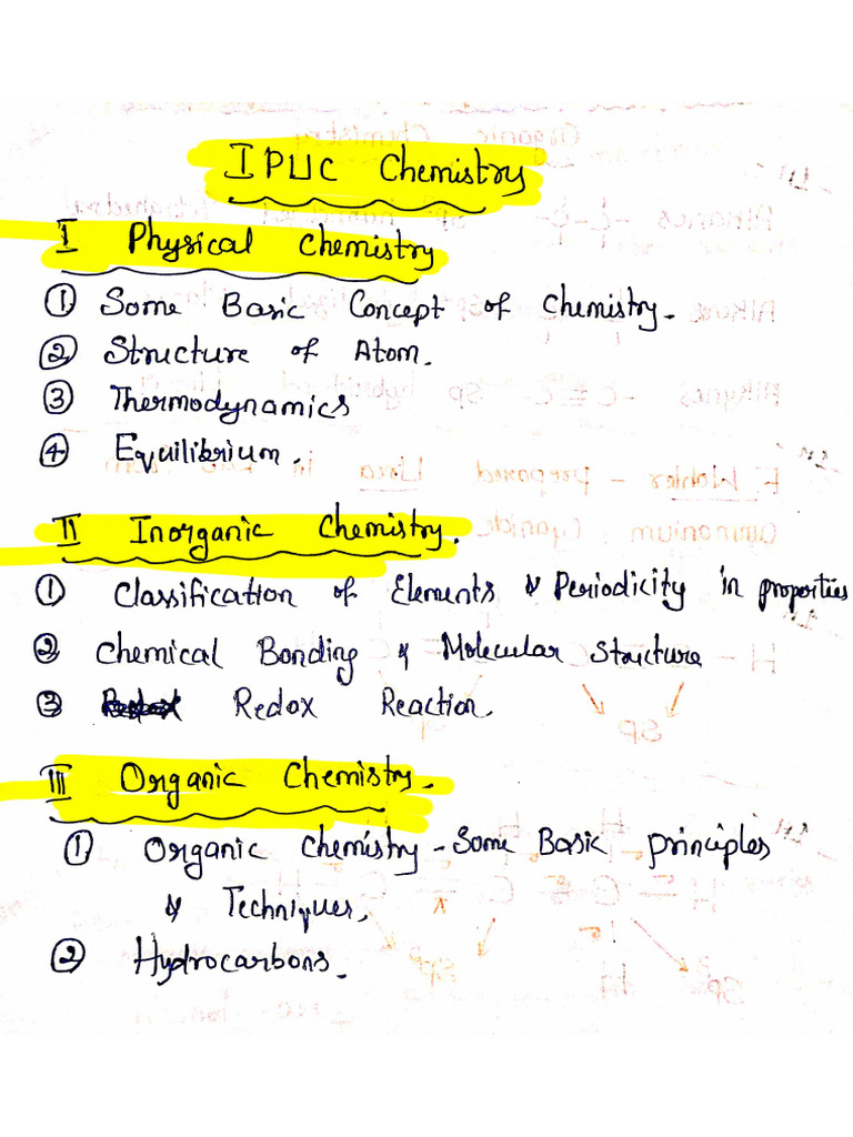 1st PUC Chemistry | PDF