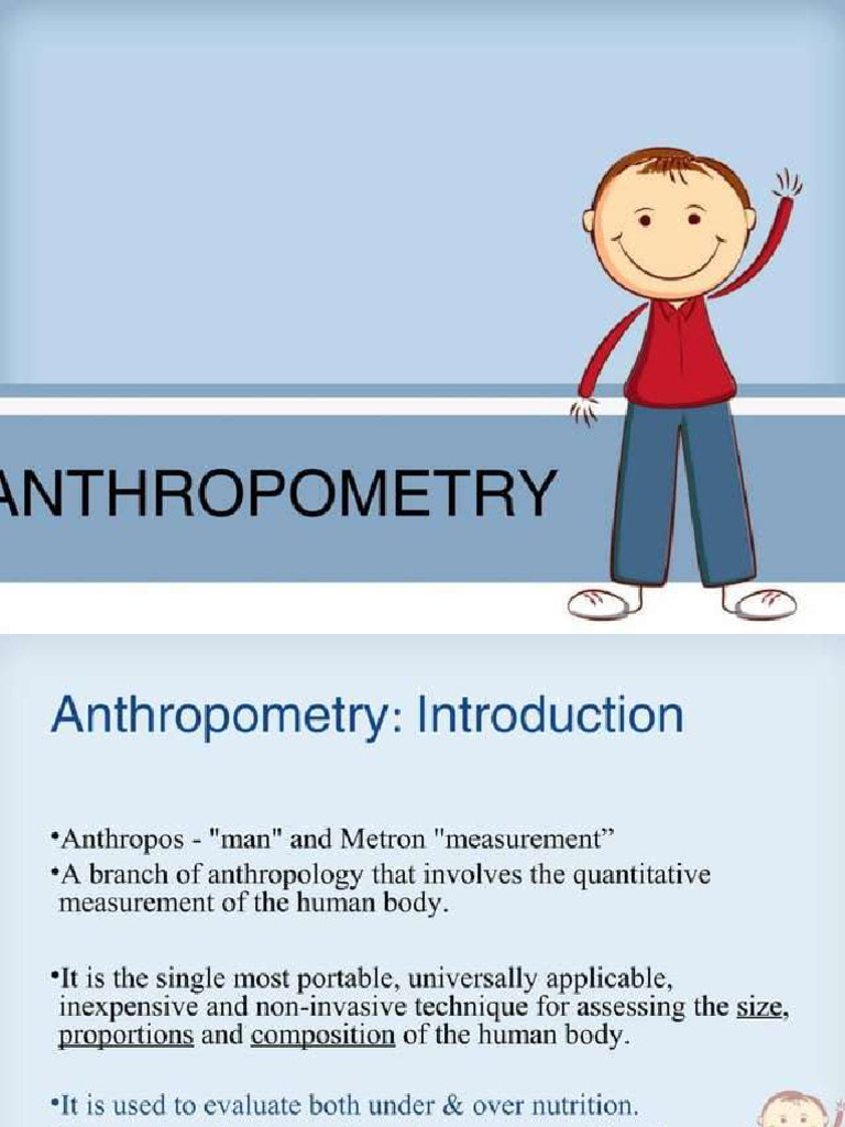 Anthropometric | PDF