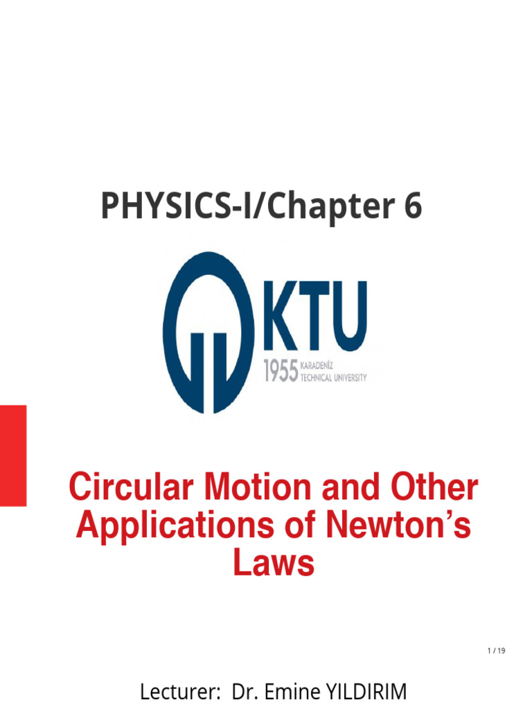 Physics 1 Chapter6 | PDF | Force | Acceleration