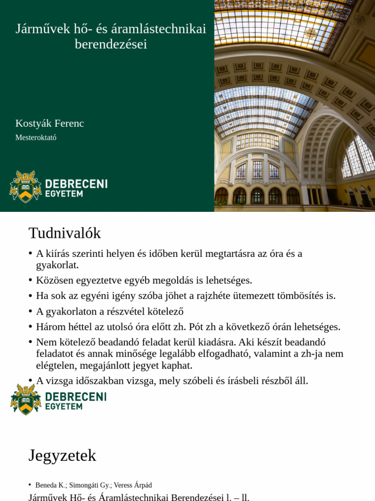 Jármű Hő Áraml | PDF