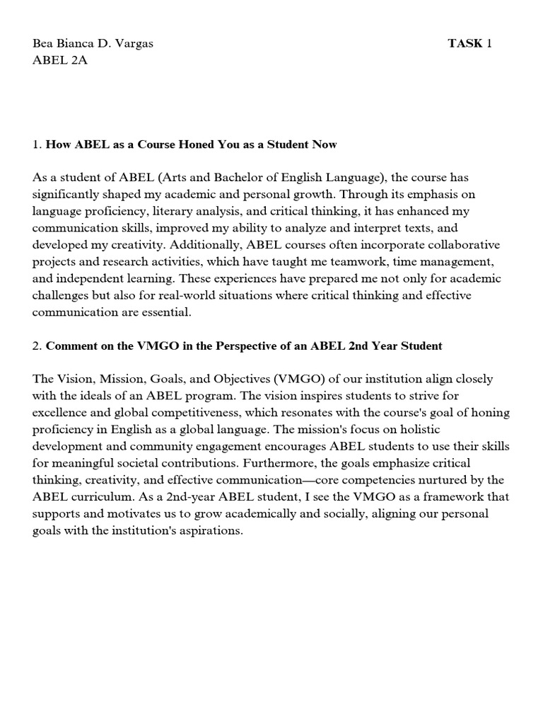 Vargas, Bea Bianca Task 1 | PDF