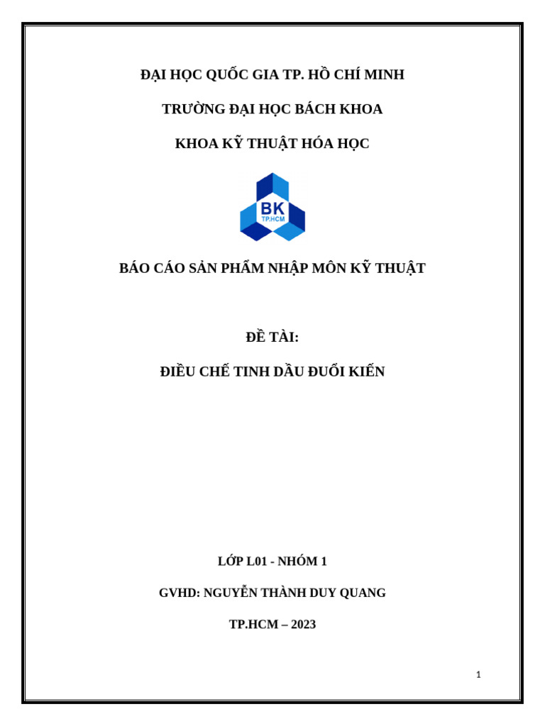 Báo Cáo SPKT | PDF