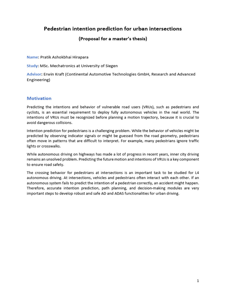 Master Thesis Draft Pratik | PDF | Information | Prediction