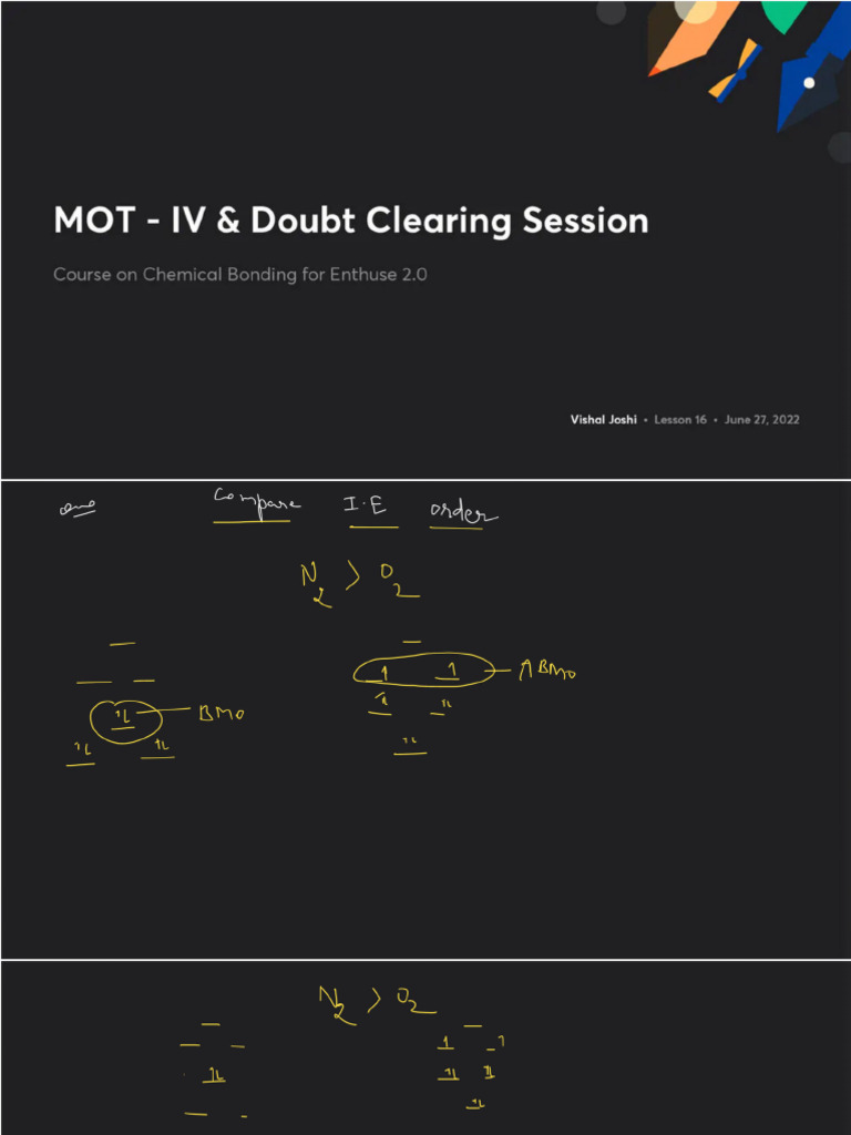 MOT IV Doubt Clearing Session With Anno | PDF