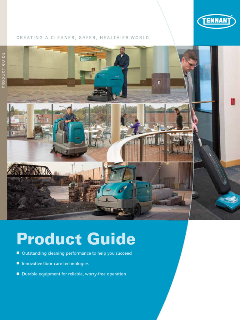 Tennant Product Guide | PDF | Vacuum Cleaner