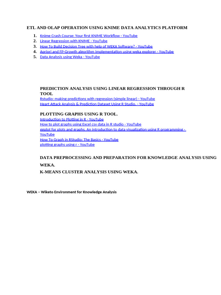 Exp1 Knime Etl | PDF