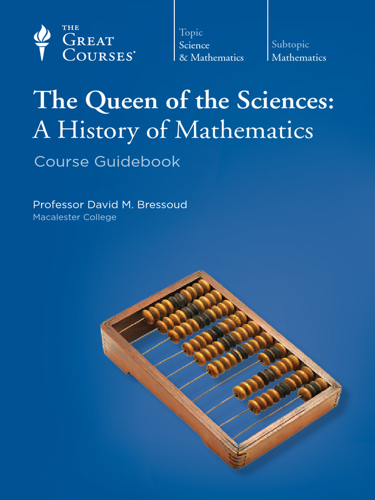 The Queen of the Sciences: Mathematics History | PDF | Geometry ...