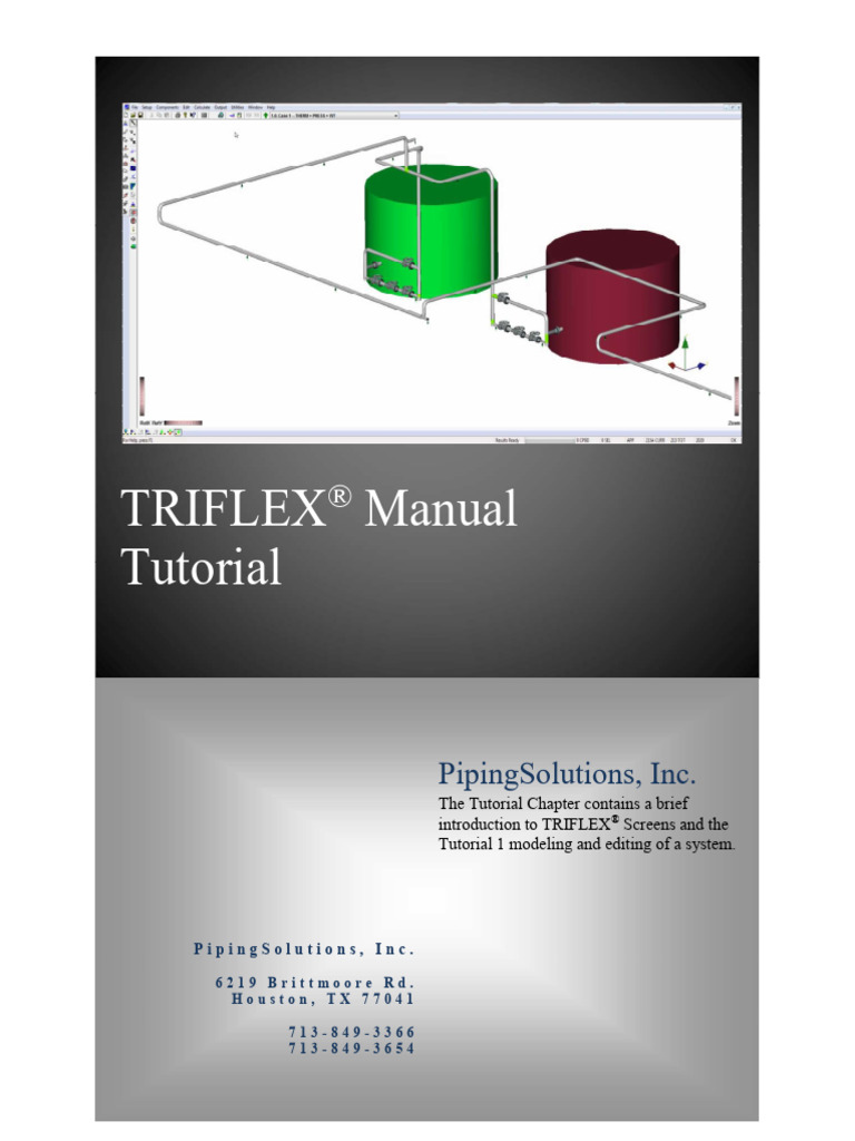 Triflex Manual - Tutorial | PDF | Microsoft Excel | Window (Computing)