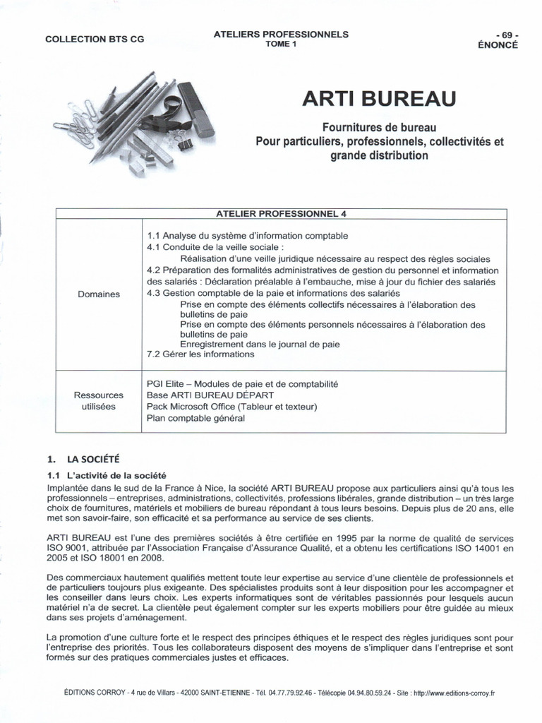 Arti Bureau Atelier Pro 4 | PDF