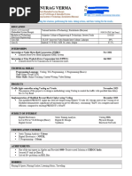 Manoj Resume CV | PDF