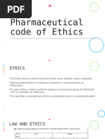Code of Ethics 2018 FINAL | PDF | Pharmacy | Pharmacist