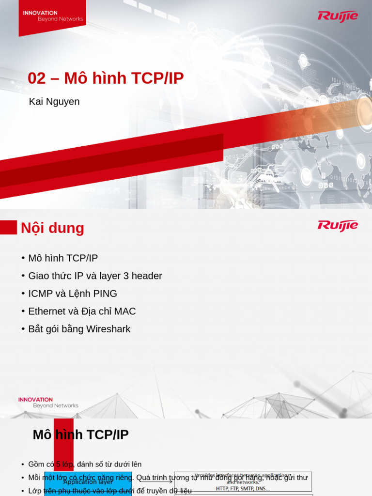 02 TCPIP Suite Introduction | PDF