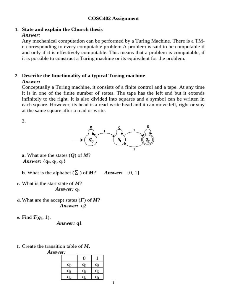 Deterministic Turing Machine Overview | PDF | Logic | Metalogic