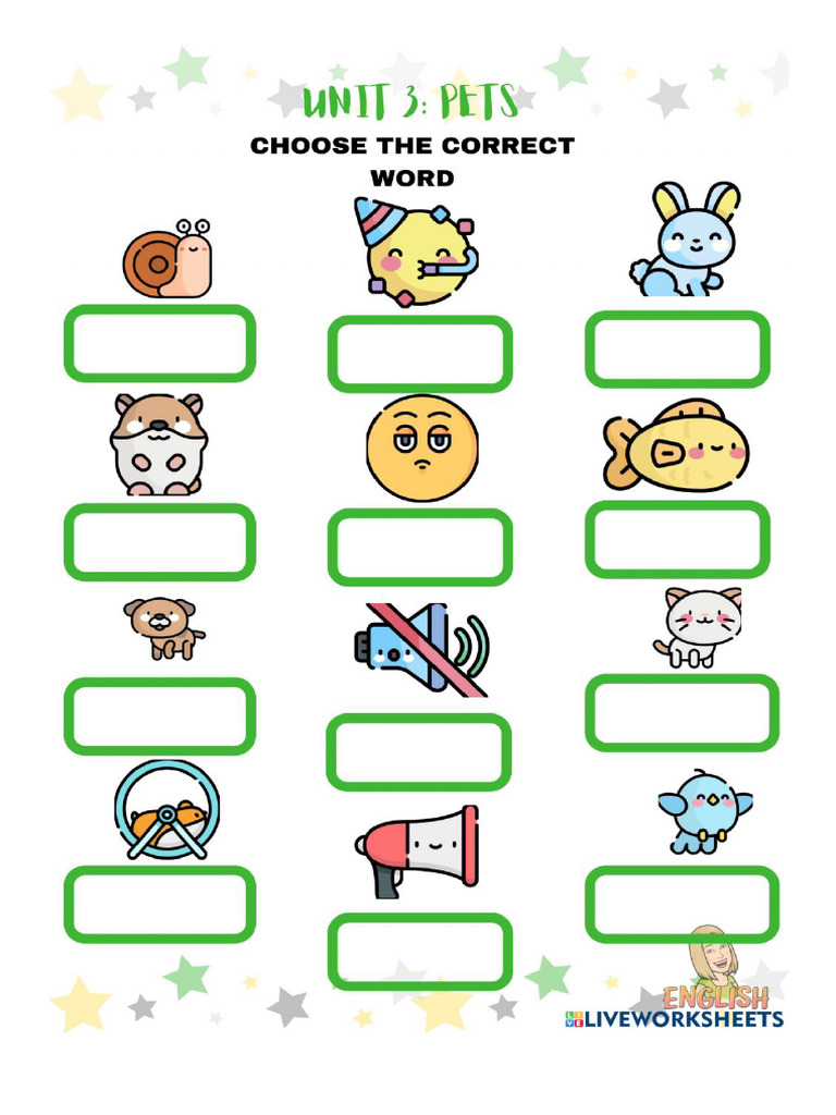 Ficha Unit 3 completar vocabulario | PDF