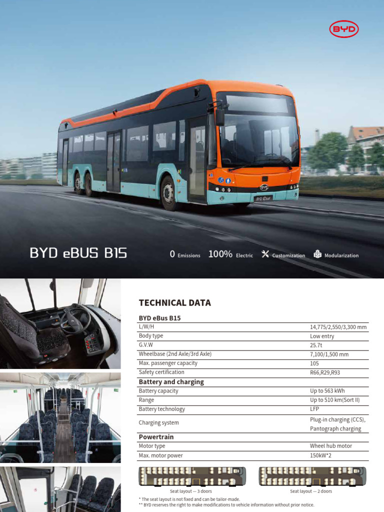 BYD Ebus B15 | PDF