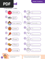 Year 1 Unit 4 Lunchtime | PDF | Lunch | Fruit