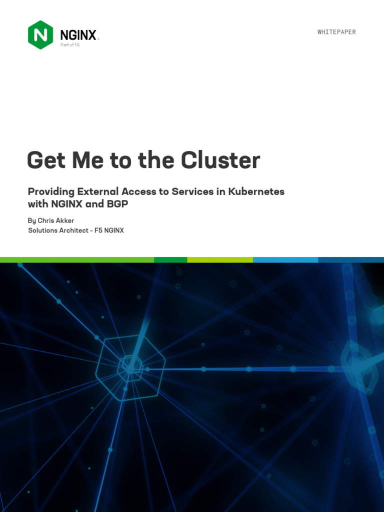 Whitepaper Get Me To The Cluster | PDF | Computer Network | Port (Computer Networking)