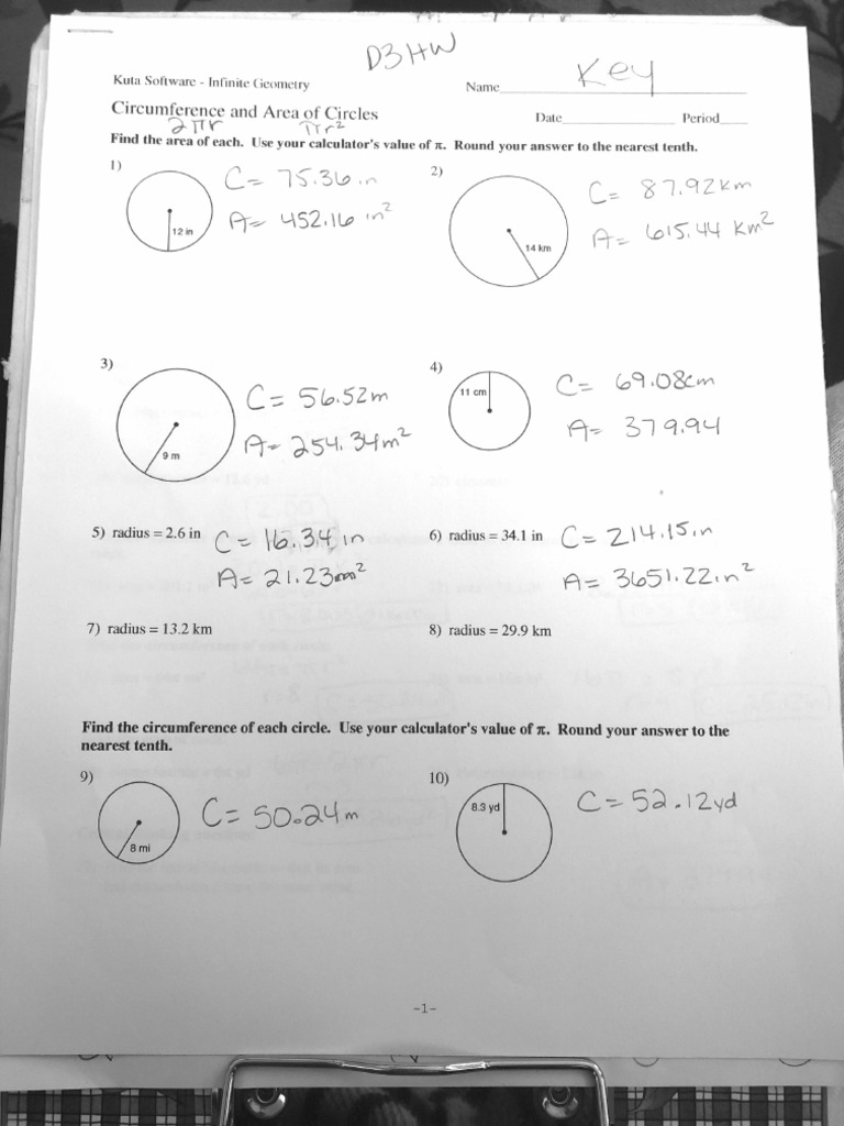Geo CH 11 d3 HW | PDF