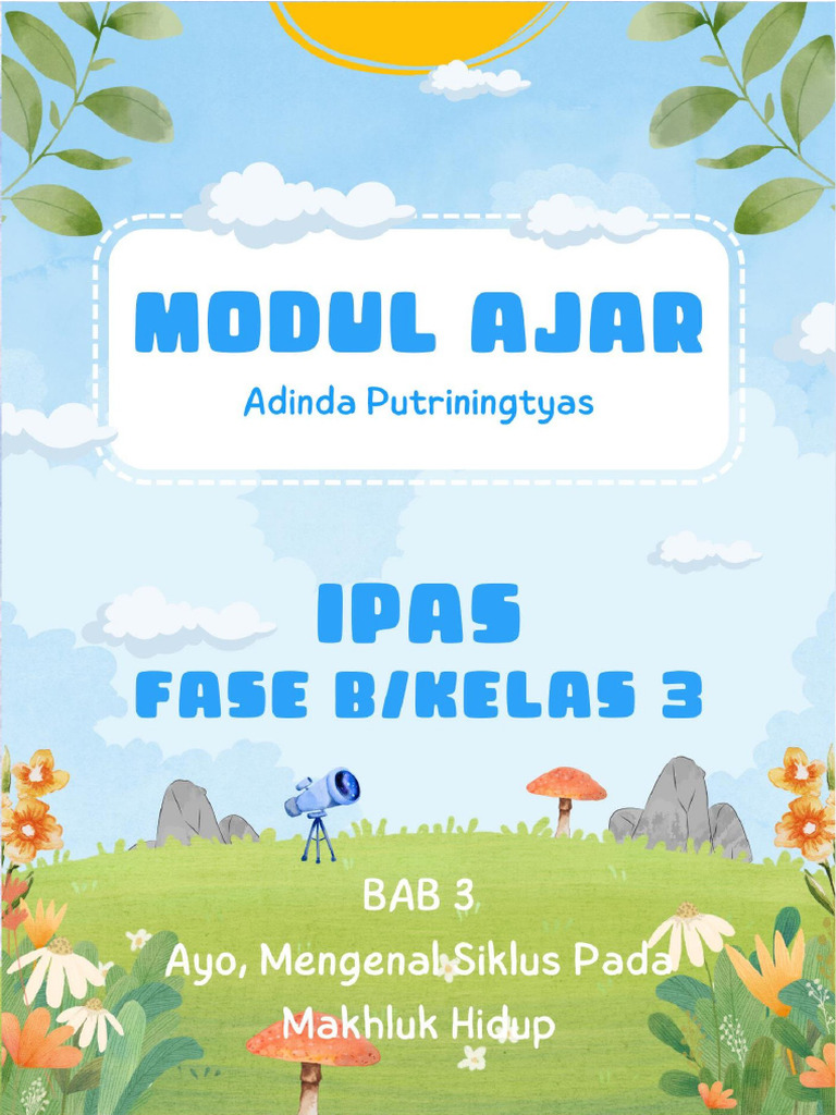 Modul Ajar Ipas Fase B Kelas 3 Bab 2 | PDF