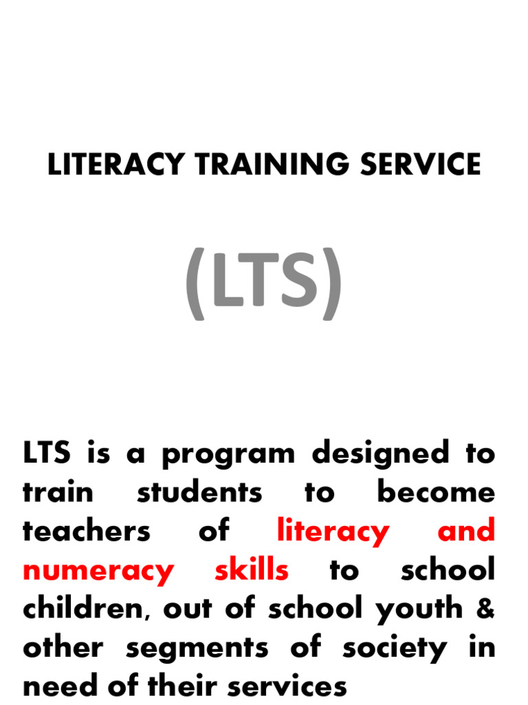 Literacy Training for Future Educators | PDF