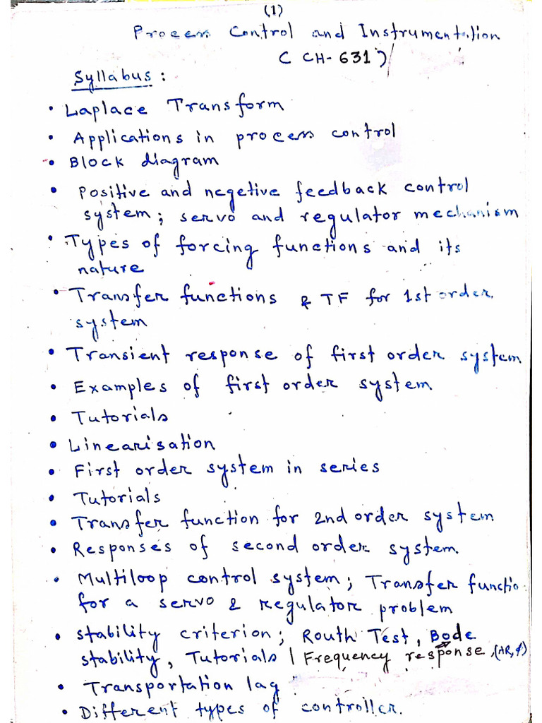 Process Control Module I Pdf