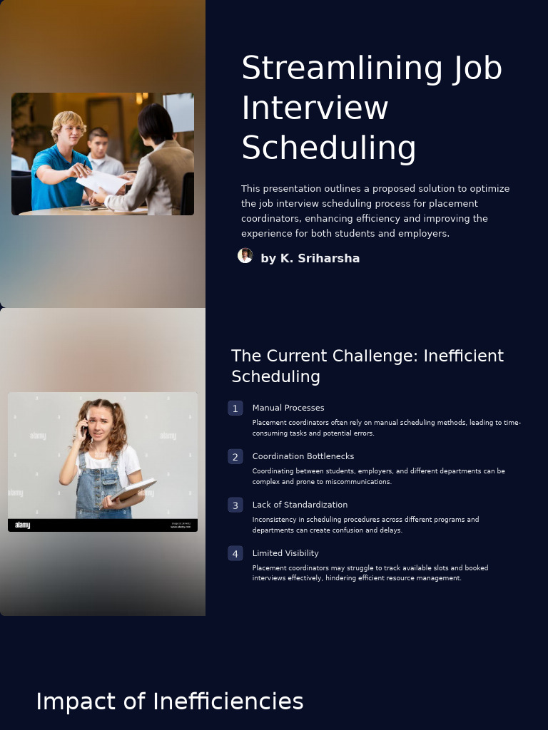 Streamlining Job Interview Scheduling | PDF | Usability | Computing