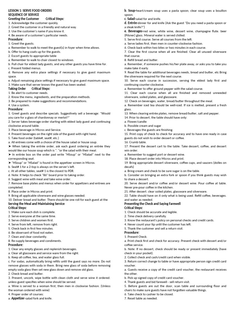 Final Fbs | PDF | Tableware | Foods