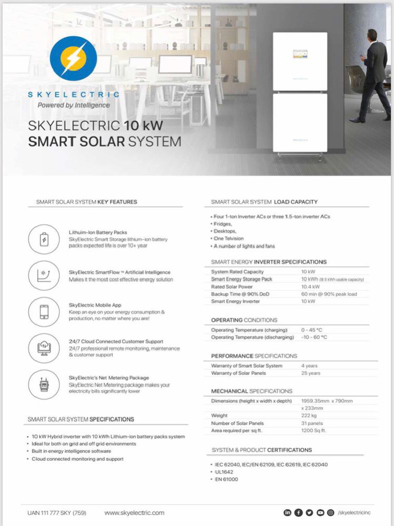 10kw brochure data sheet | PDF