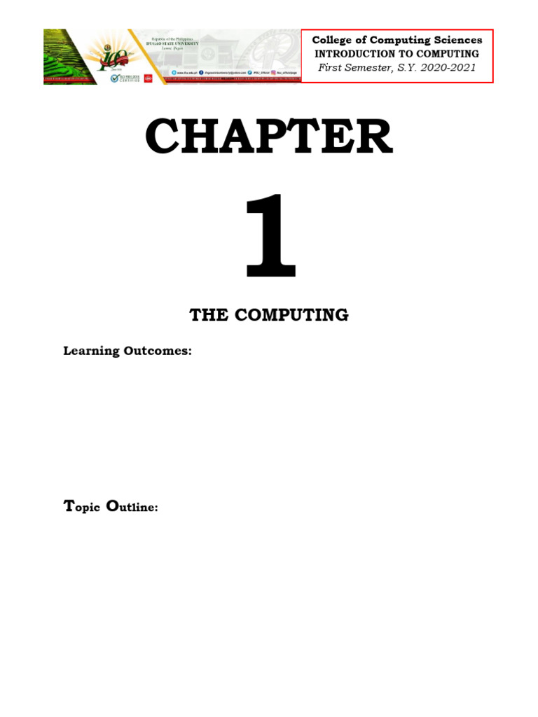 Chapter 1 Pdf Computer Data Storage Input Output